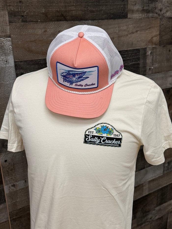 Tropical Hibiscus Salty Cracker Shirt – Swamp Cracker Outdoor Apparel